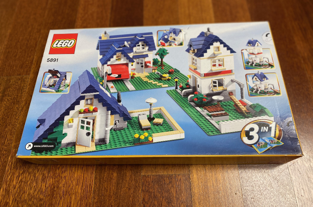 LEGO Creator - 5891 - domek z garażem - 3w1 | Warszawa | Kup teraz na ...
