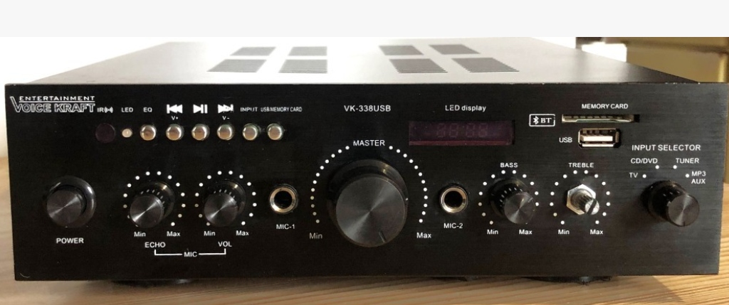 Wzmacniacz amplituner VOICE KRAFT 338 | Wrocław | Kup teraz na Allegro Lokalnie
