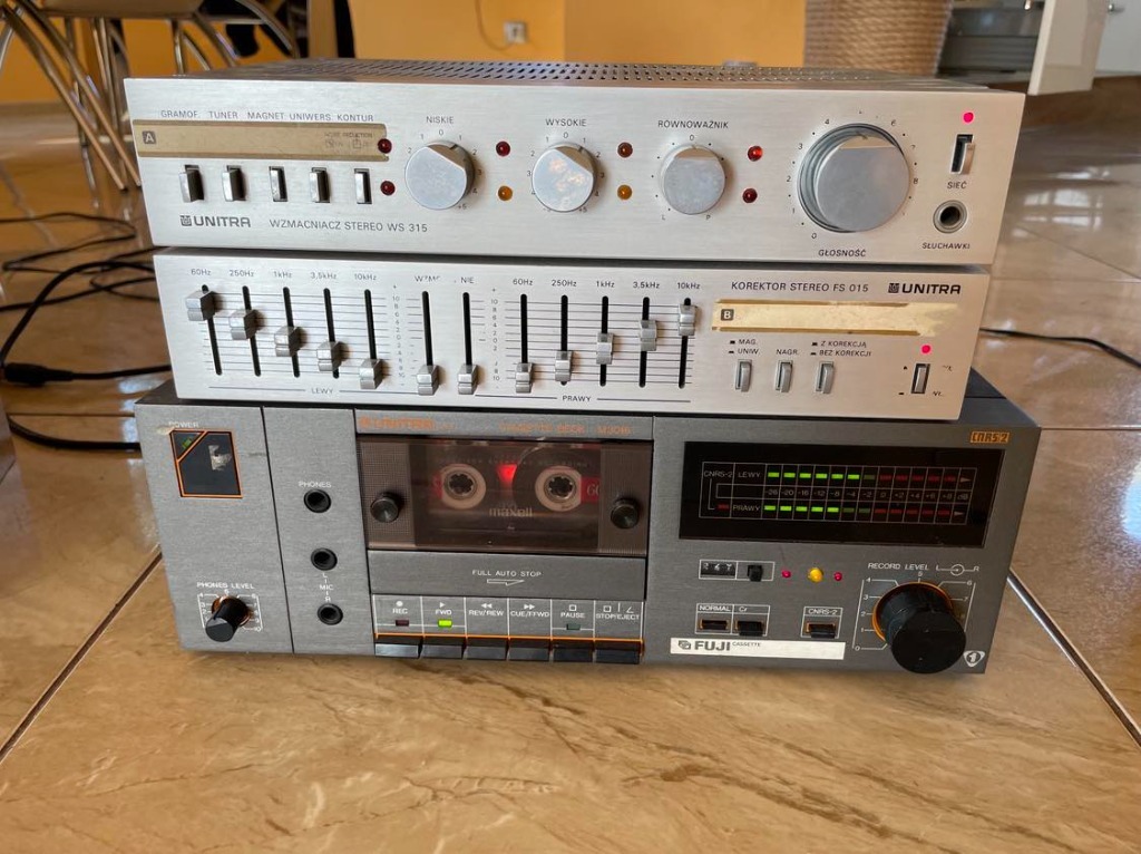Wzmacniacz aluminiowy Unitra STEREO WS 315 | Gliwice | Kup teraz na ...