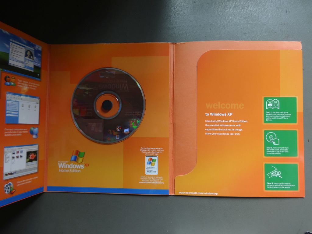 Microsoft Windows XP HOME Komplet z kluczem | Lenartowice | Licytacja ...