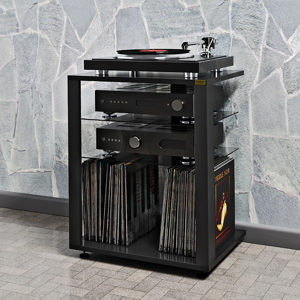 Stolik audio,szafka rtv na winyle pod gramofon | Ogrodniczki | Kup ...