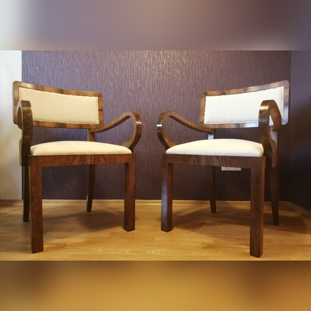 Fotele oryginalne polskie art deco, 2 sztuki. | Kraków | Licytacja na ... Fotele oryginalne polskie art deco, 2 sztuki. | Kraków | Licytacja na ...