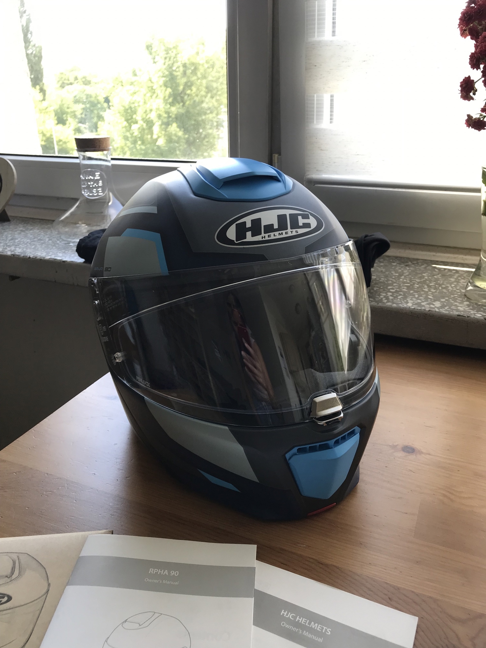 Kask szczękowy HJC RPHA 90 Rabrigo Blue | Warszawa | Ogłoszenie na ...