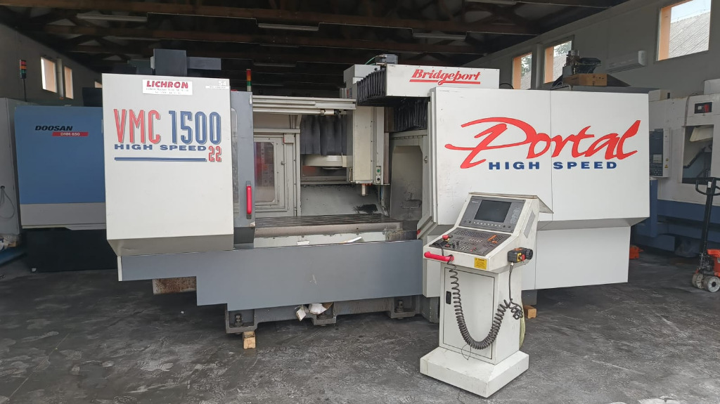 Frezarka Bridgeport VMC 1500 Portal | Czarna | Ogłoszenie na Allegro ...