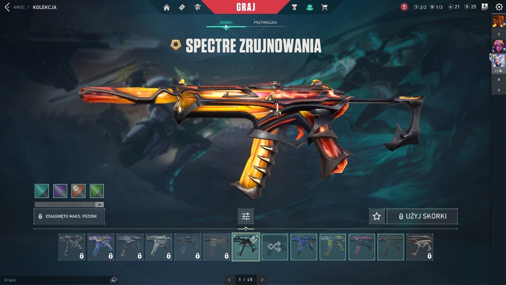 Valorant Konto 4 KOSY rank: GOLD! | Radwanice | Kup teraz na Allegro ...