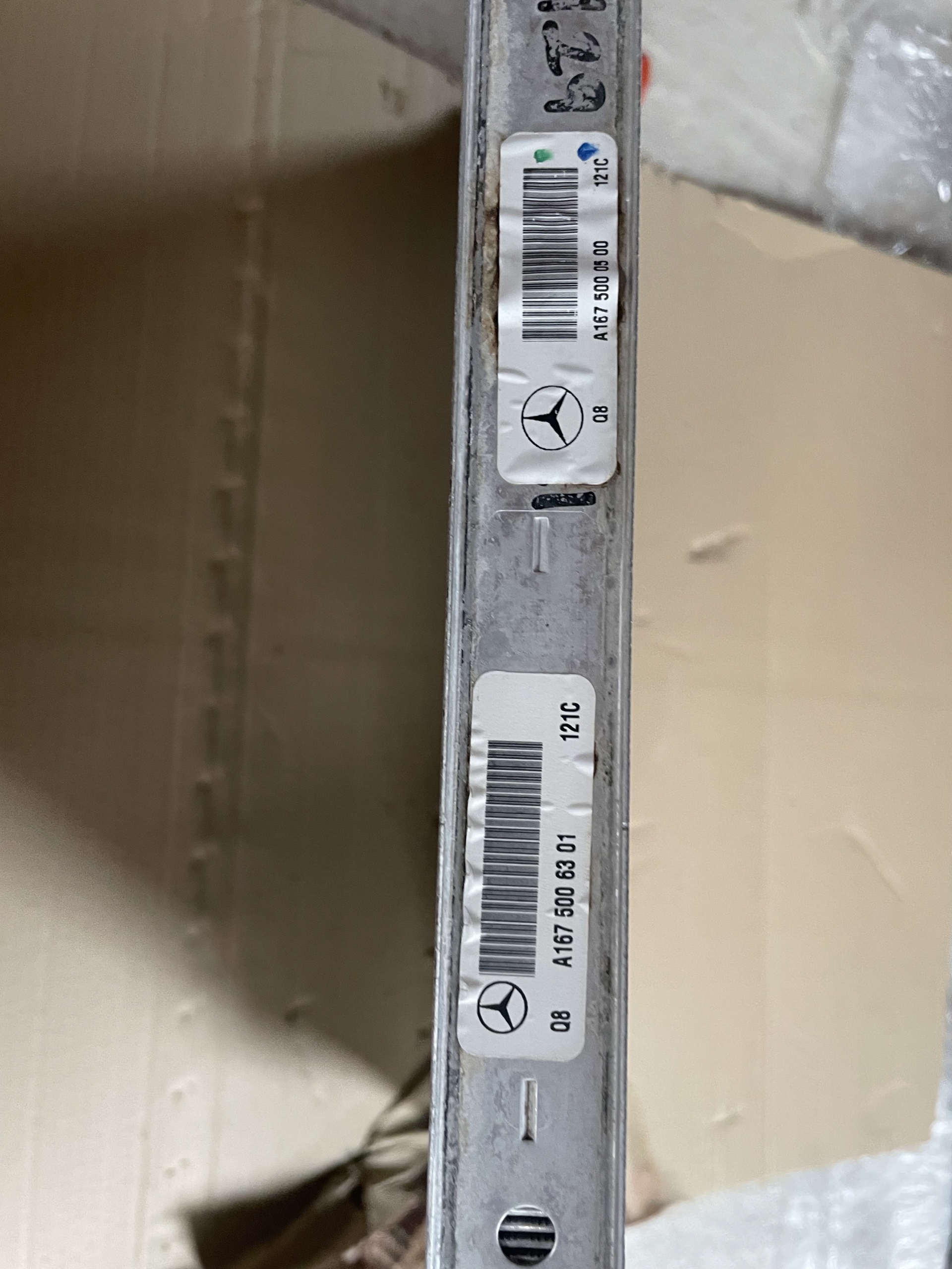 W167 Amg chłodnica wody a1675006301 | Zgorzelec | Kup teraz na Allegro ...