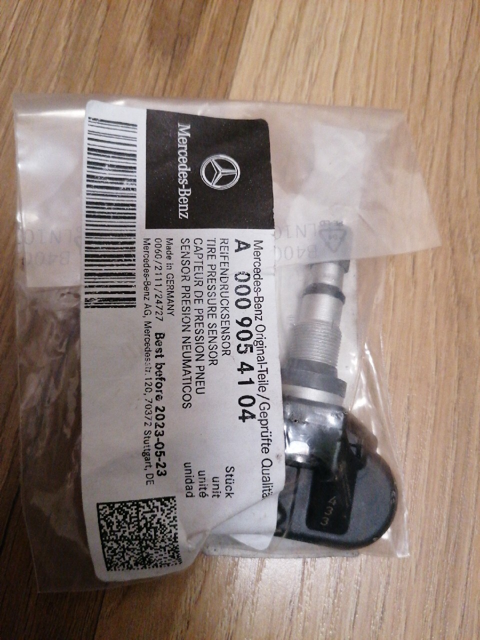 Czujnik ciśnienia TPMS Mercedes A0009054104 | Katowice | Kup teraz na ...