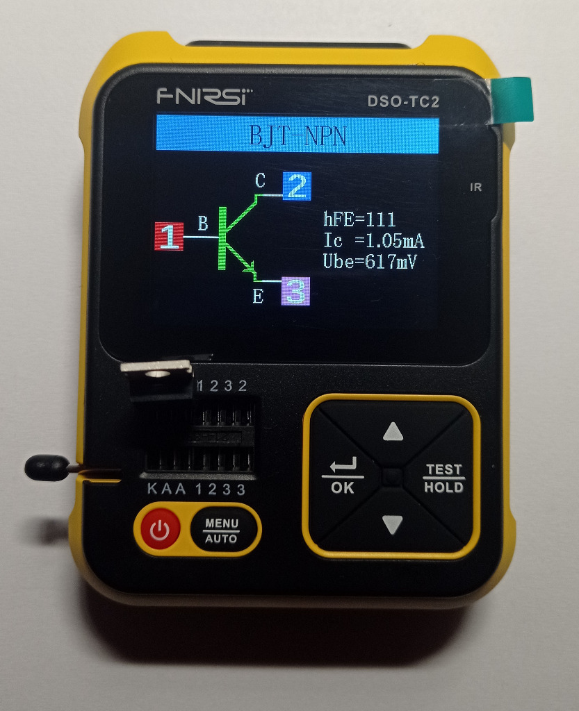 FNIRSI-DSO-TC2 oscyloskop / tester / generator PWM | Legnica ...