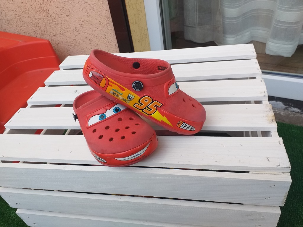 Crocs Auta czerwone | Plewiska | Licytacja na Allegro Lokalnie