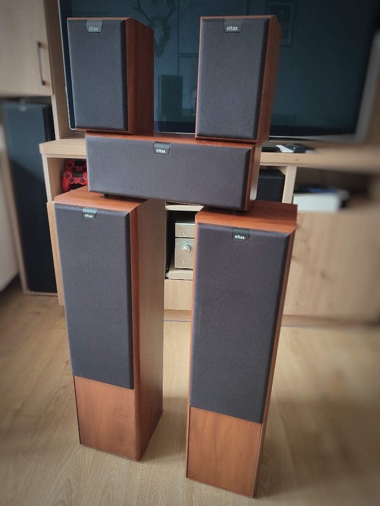 Kolumny eltax universe drewno głośniki | Końskie | Kup teraz na Allegro ...