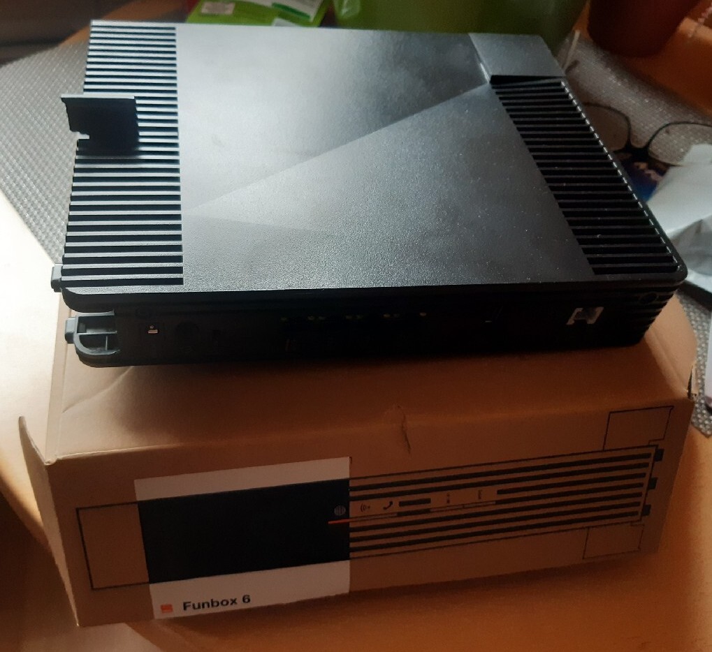 Orange Światłowód Funbox6 Funbox modem router wifi Nju mobile | Zielona ...