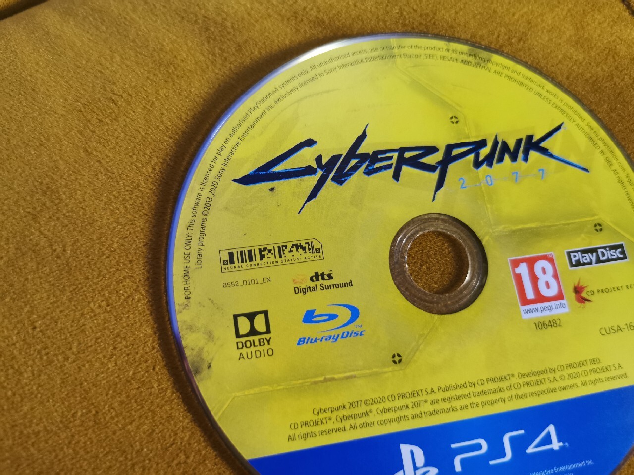 CyberPunk PS4 PlayStation 4 Play Disc | Włocławek | Kup teraz na ...