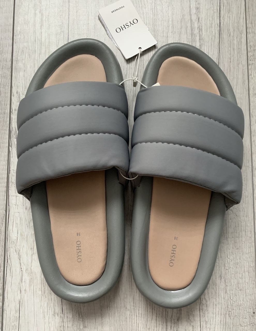 Klapki Oysho w Buty damskie - Allegro.pl