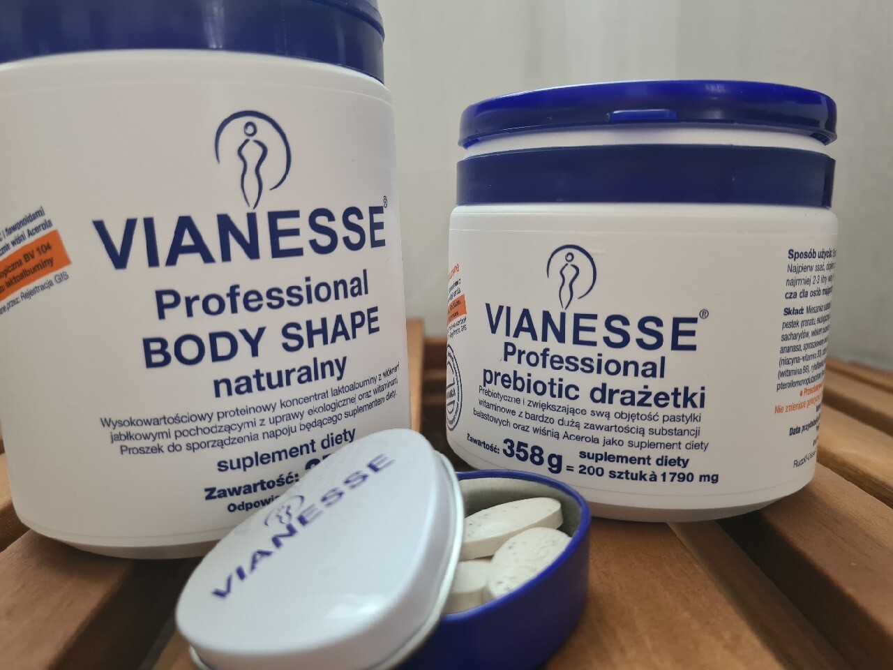 Vianesse 8x body shape 2x prebiotic + 2x gratis | Gąbin | Kup teraz na ...
