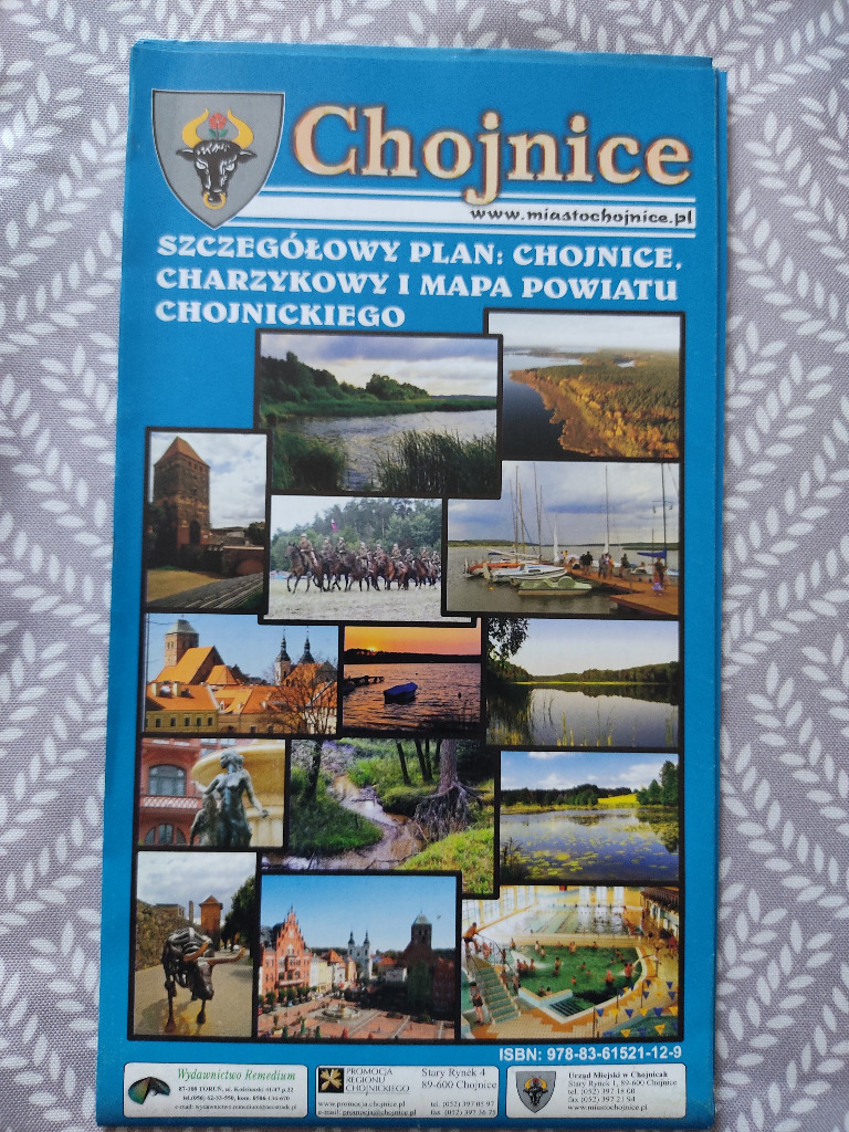 Mapa CHOJNICE | Poznań | Kup teraz na Allegro Lokalnie