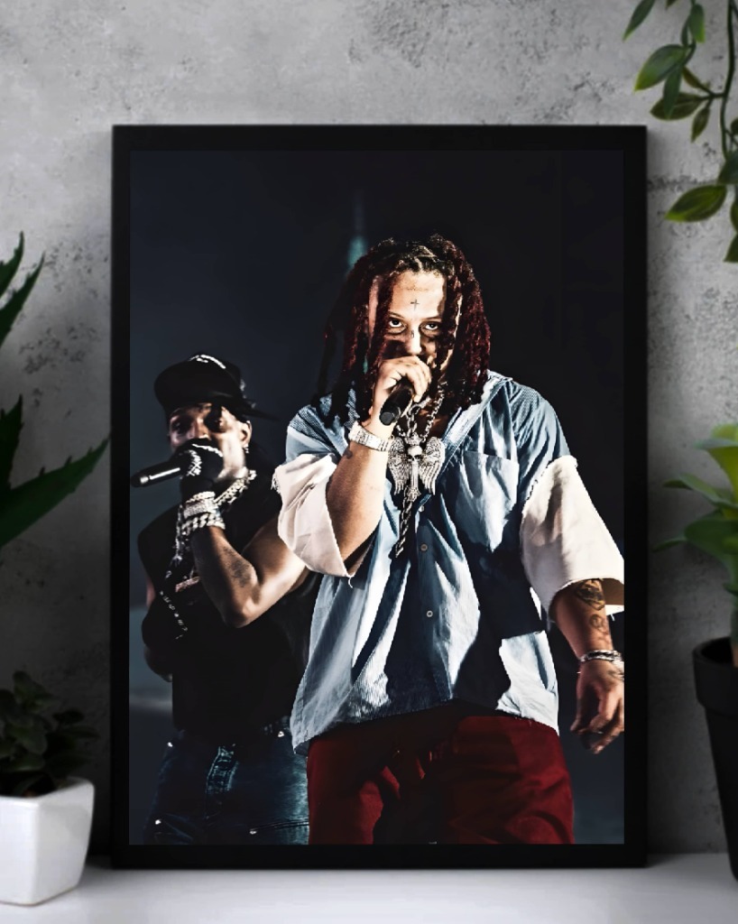 Plakat A3 Trippie Redd & Ski Mask aesthetic | Nałęczów | Kup teraz na ...