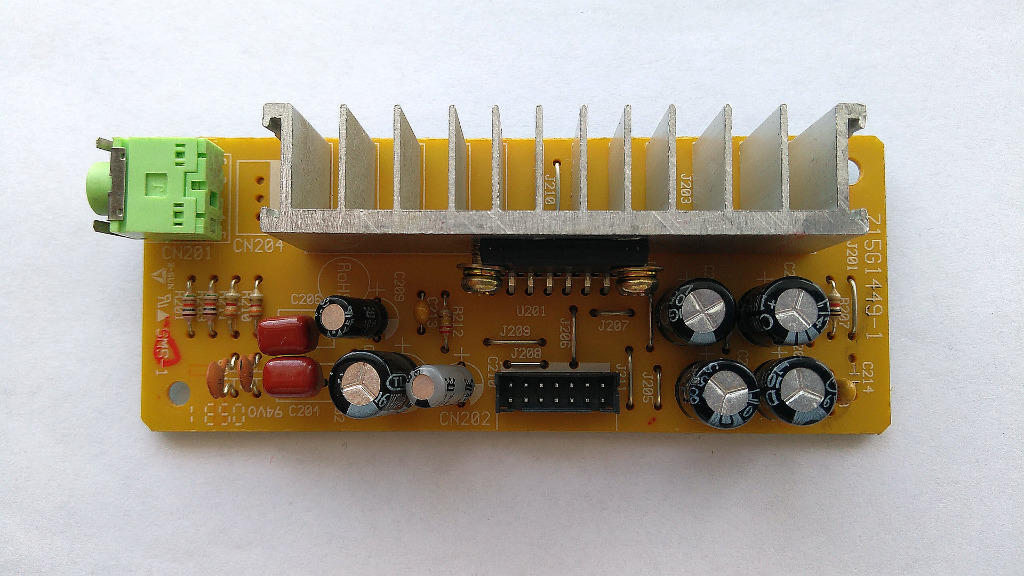 Wzmacniacz audio TDA7496SA moduł z monitora | Laskówka Chorąska | Kup teraz na Allegro Lokalnie