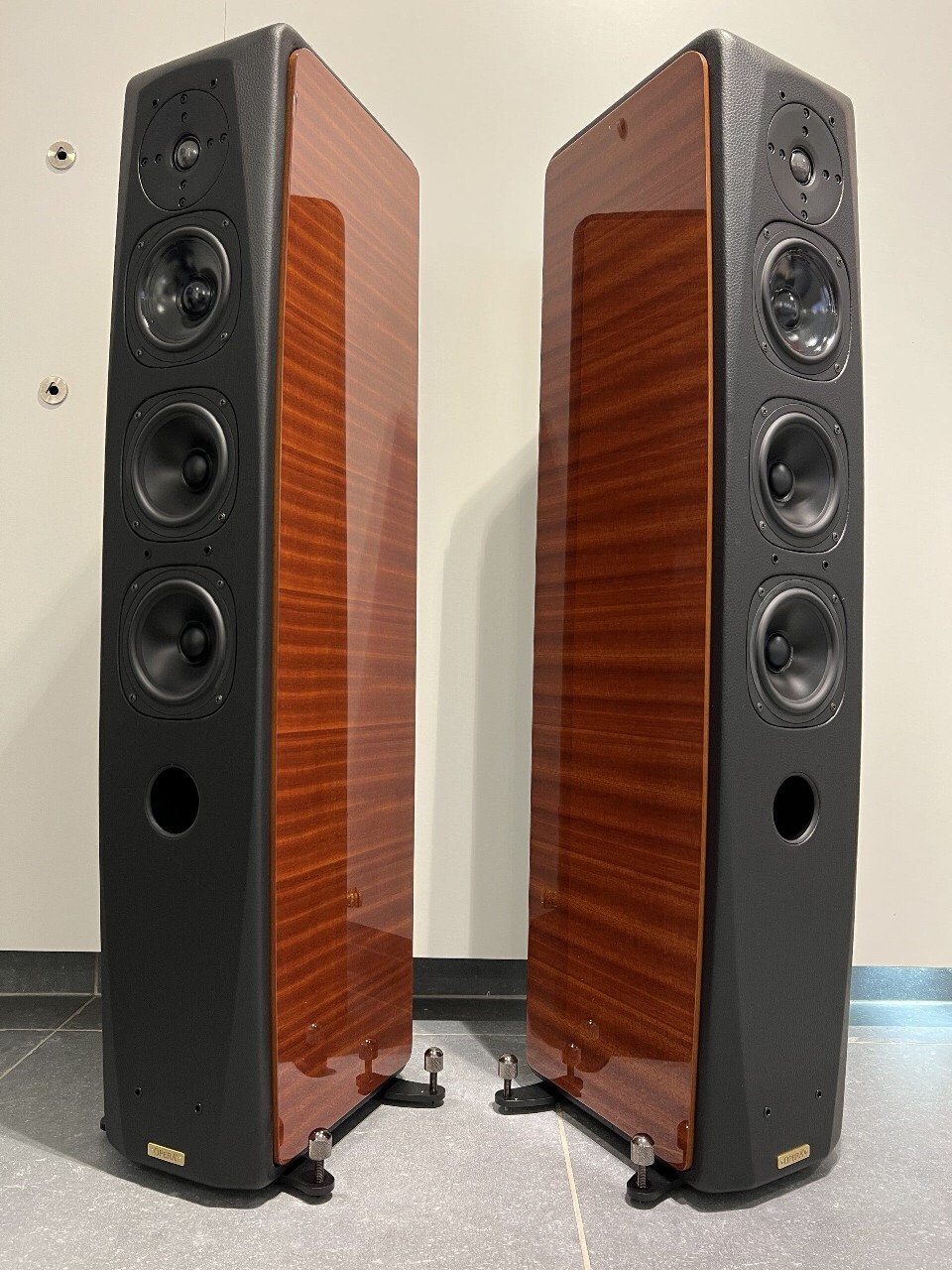 Opera Grand Mezza włoskie głośniki idealne do Unison Research Unico ...