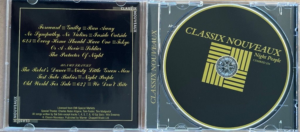 Classix Nouveaux Night People CD + gratis CD | Zielona Góra | Kup teraz na Allegro Lokalnie