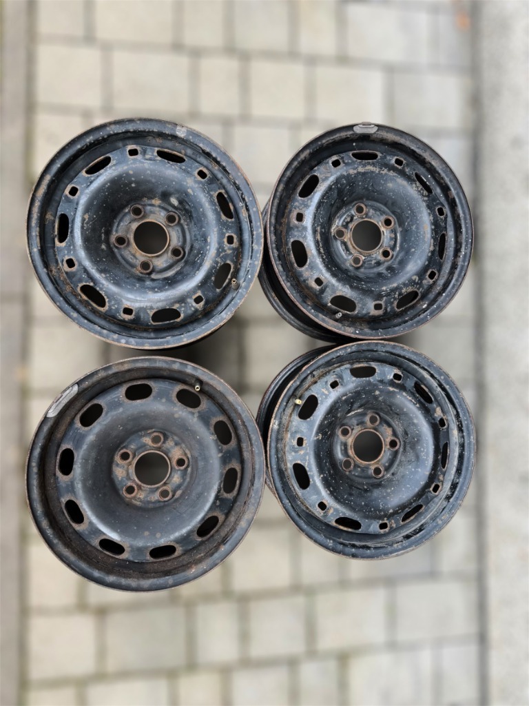 Felgi stalowe 14 5x100 komplet VW OE | Zakliczyn | Kup teraz na Allegro Lokalnie