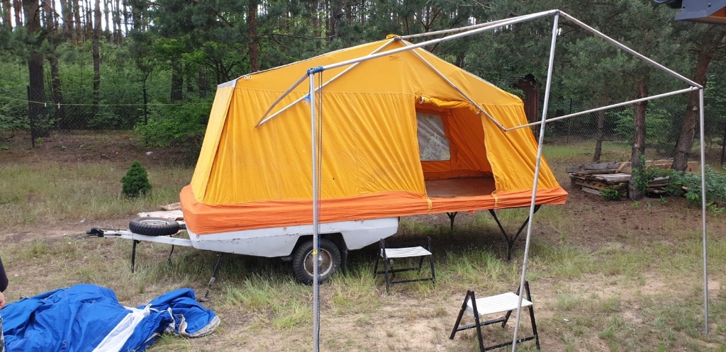 Przyczepa namiot SKIF M2 , rej SAM do poprawek | Płock | Ogłoszenie na ...