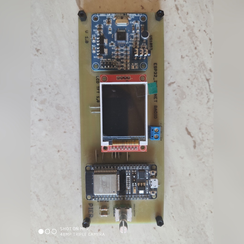 Radio internetowe ESP32, VS1053, diy + gratis | Sól | Kup teraz na ...