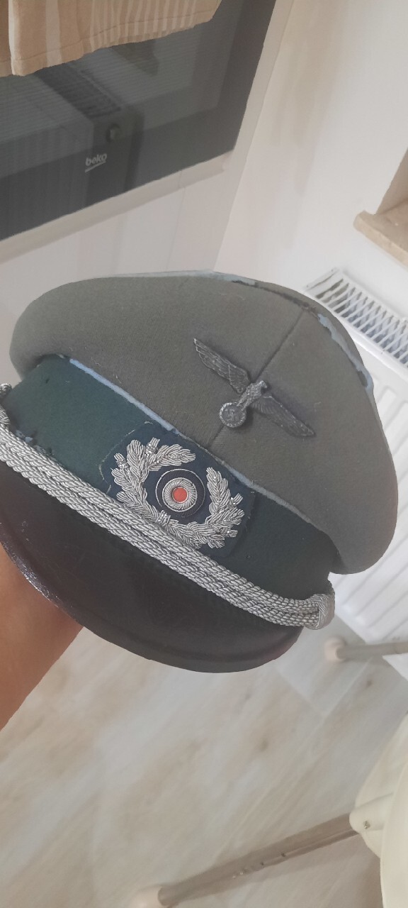 Czapka III Rzesza Wehrmacht Swastyka II Wojna Światowa Niemcy | Wola ...