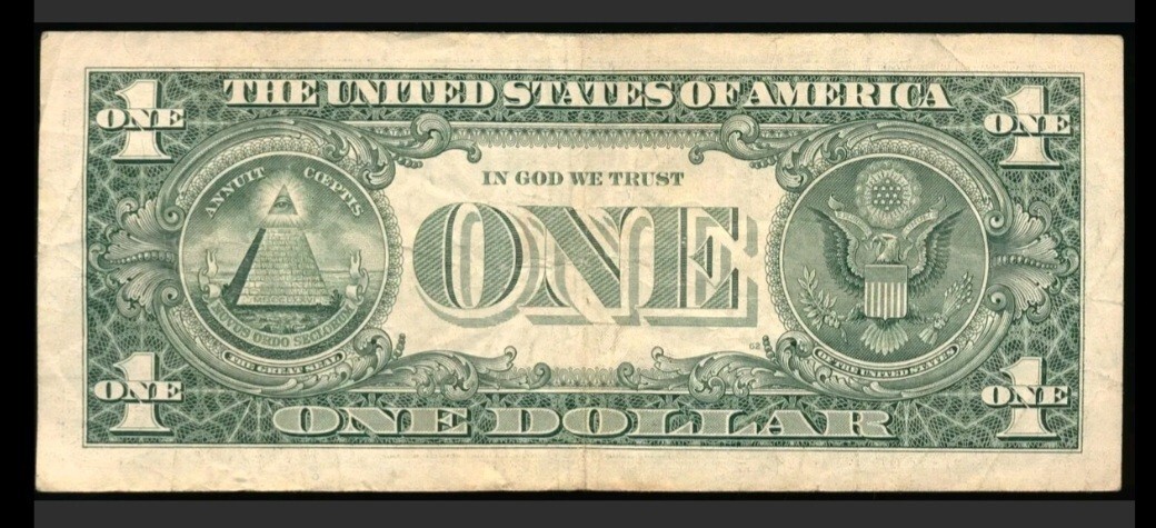 Banknot 1 dolar USA NISKI NUMER A 0001 | Katowice | Kup teraz na ...