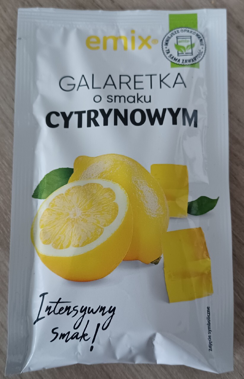 Galaretka cytry Emix | Wokowice | Kup teraz na Allegro Lokalnie