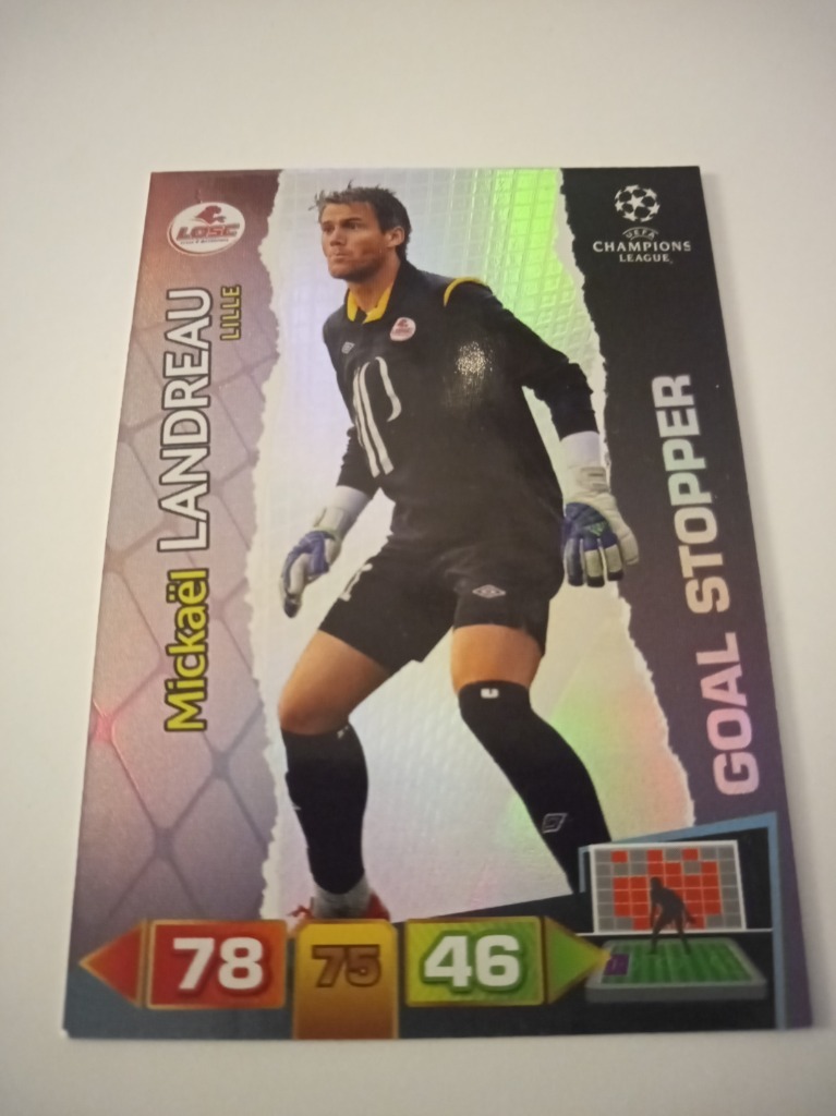 Karty piłkarskie 2011/2012 Goal Stopper Landreau | pabianice | Kup teraz na Allegro Lokalnie