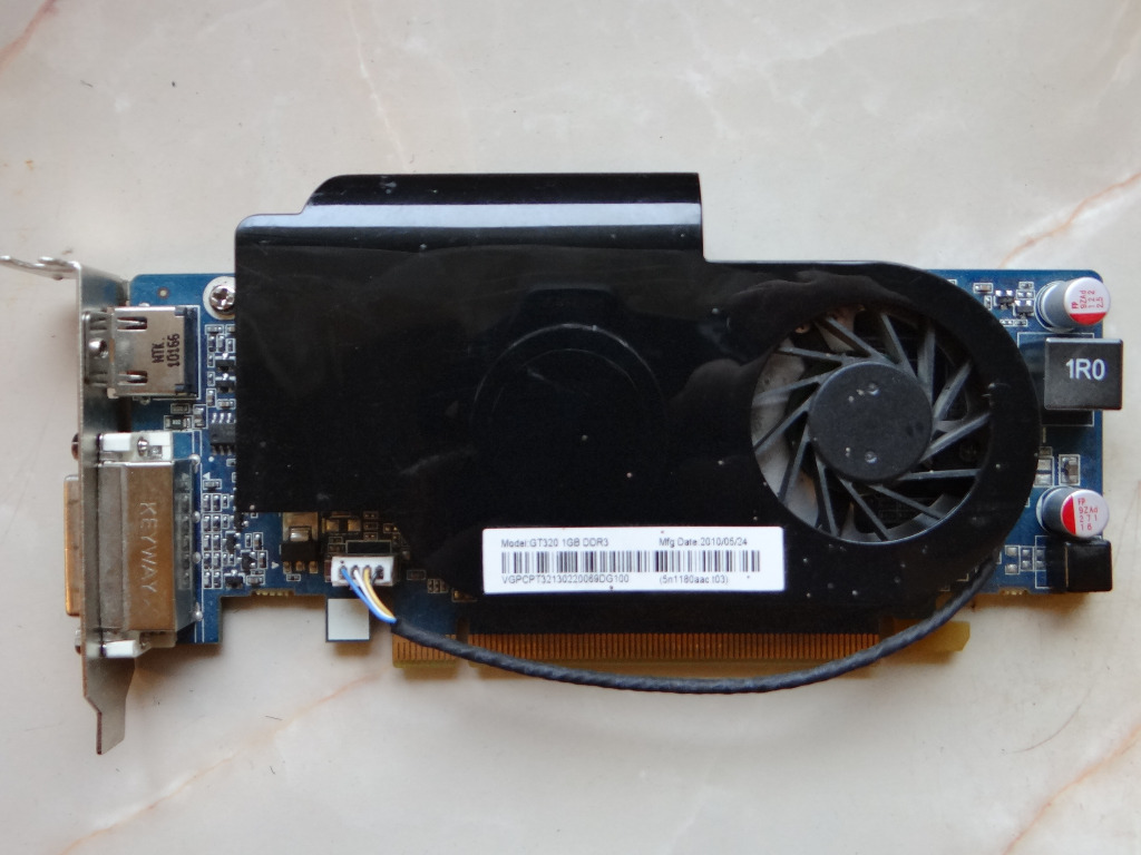 Karta graficzna Nvidia GeForce GT 320 1GB DDR3 | Dzierżów | Kup teraz ...