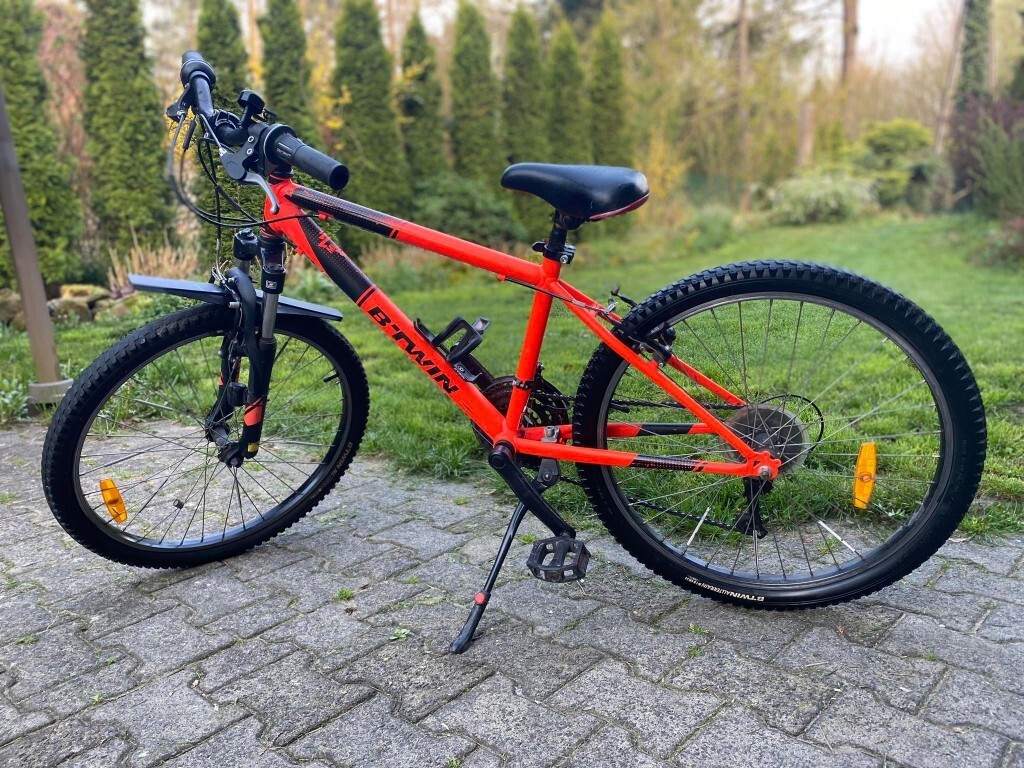 Rower B-twin 24 cale, Cz-wa - Kuźnica Kiedrzyńska | Czarny Las ...