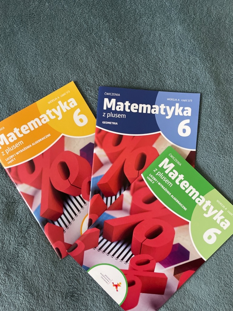 Zeszyty Ćwiczeń Matematyka Z Plusem 6 Gwo Fabianki Kup Teraz Na