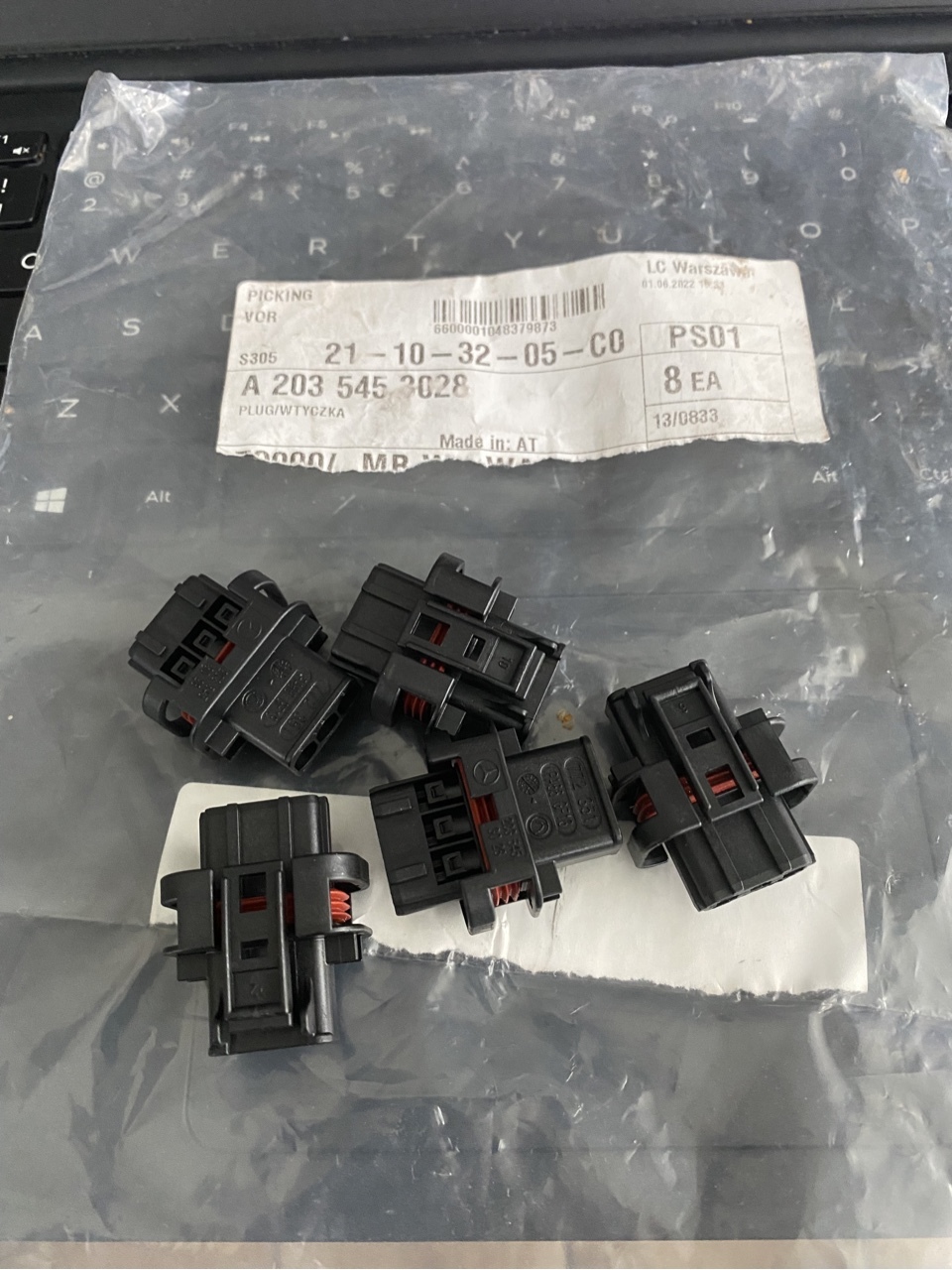 Wtyczka Mercedes Ori A2035453028 A 203 545 3028 | Grodzisk Mazowiecki ...