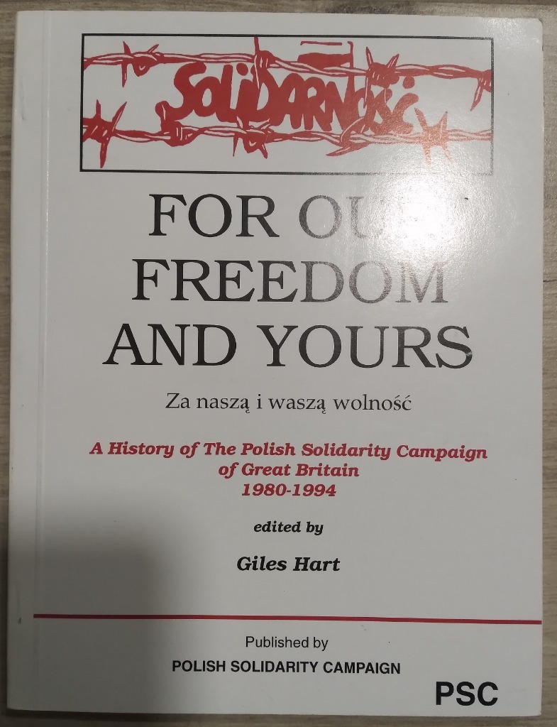 Giles Hart. For our freedom and yours. | Olsztyn | Kup teraz na Allegro ...