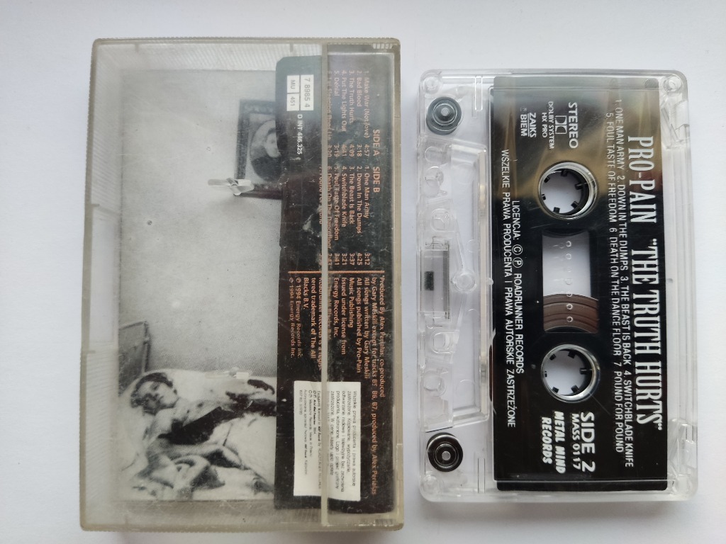 Pro-Pain - The Truth Hurts kaseta | Żmigród | Kup teraz na Allegro Lokalnie