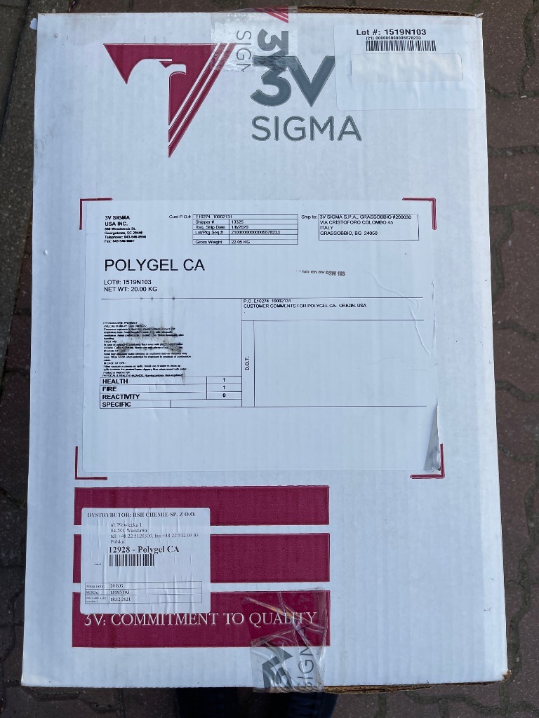 CARBOMER POLYGEL CA 20kg | Sośninka | Kup teraz na Allegro Lokalnie