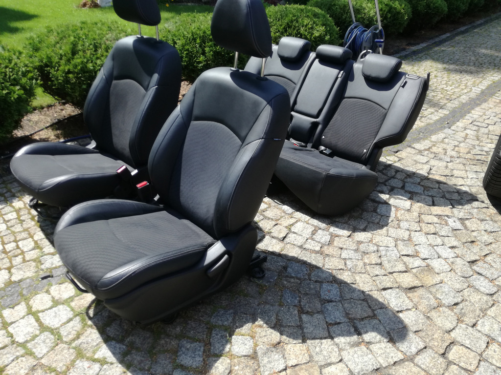 SIEDZENIA KOMPLET SKÓRY NISSAN NOTE | Warszawa | Kup teraz na Allegro ...