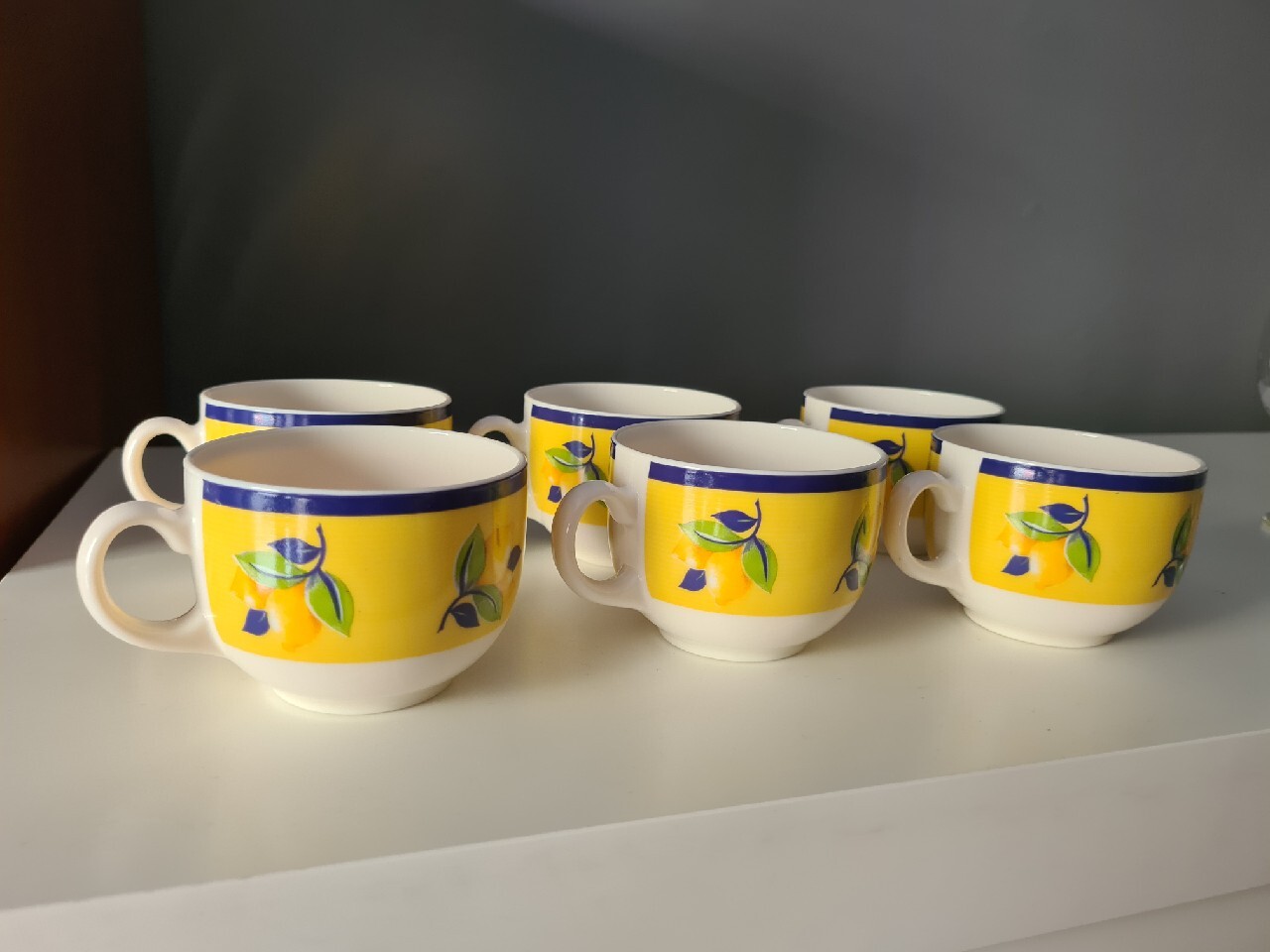 6 filiżanek francuskich Luminarc Zest in | Wrocław | Kup teraz na ...