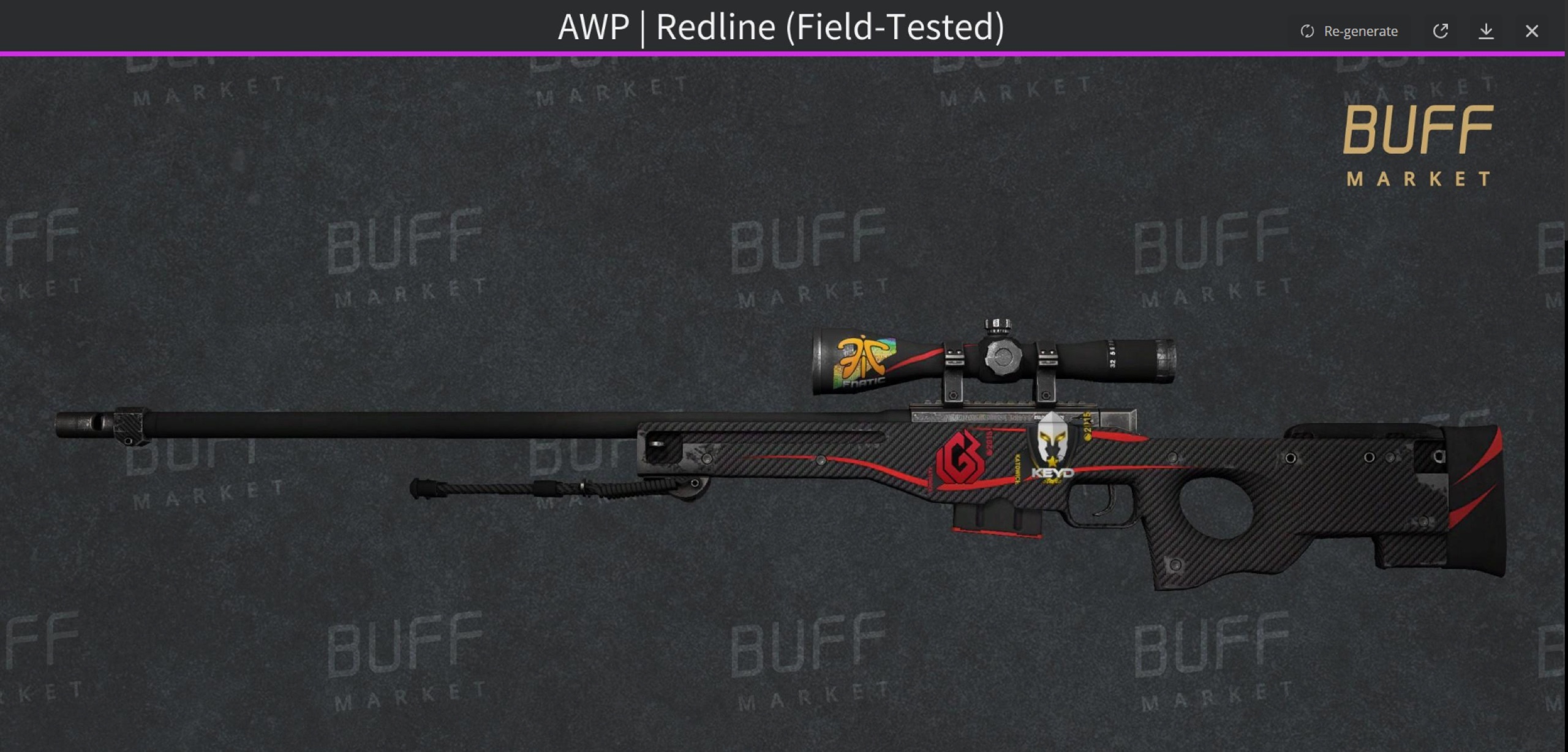 Skin CS:GO AWP | Redline FT (0.16 float) Katowice | Szałsza | Kup teraz ...