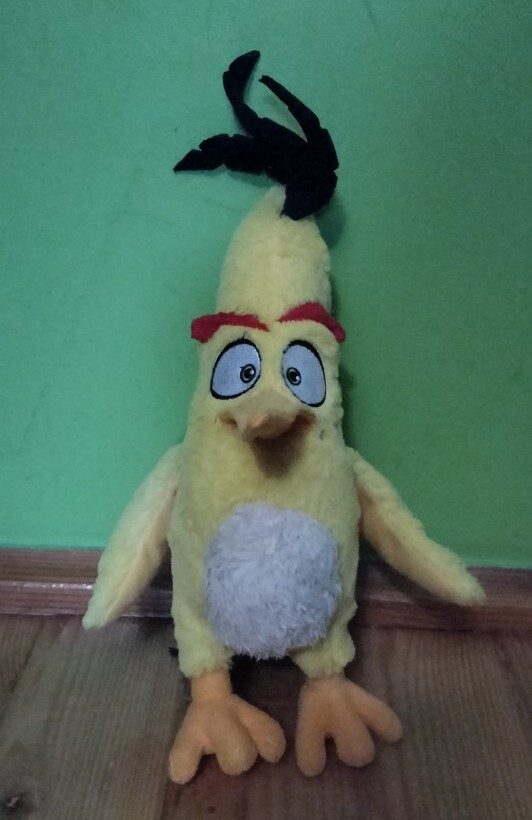 Chuck żółty Angry Birds TCC Rovio pluszak maskotka | Łabowa | Kup teraz ...