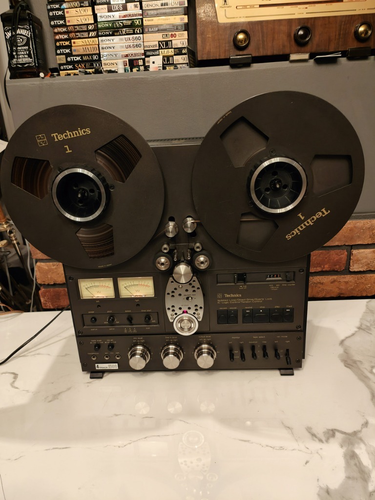 TECHNICS RS1506 US owy magnetofon szpulowy NABY SZPULE | Konstantynów ...