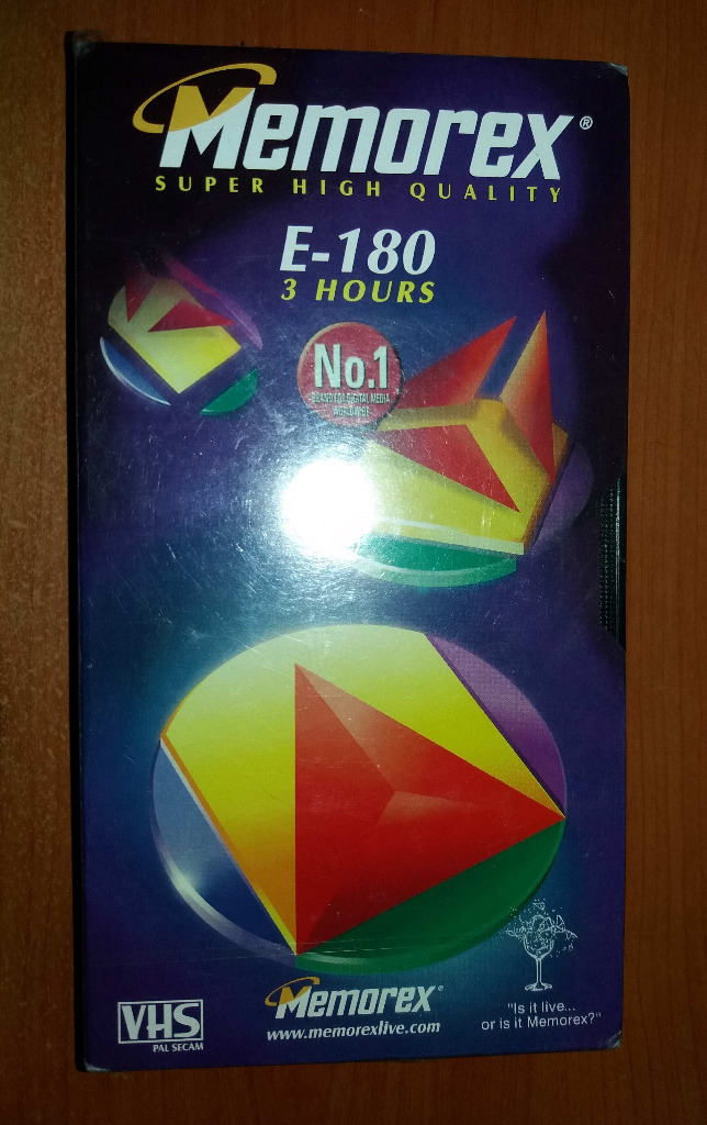 Kaseta Video VHS Memorex E-180 | Lublin | Ogłoszenie na Allegro Lokalnie