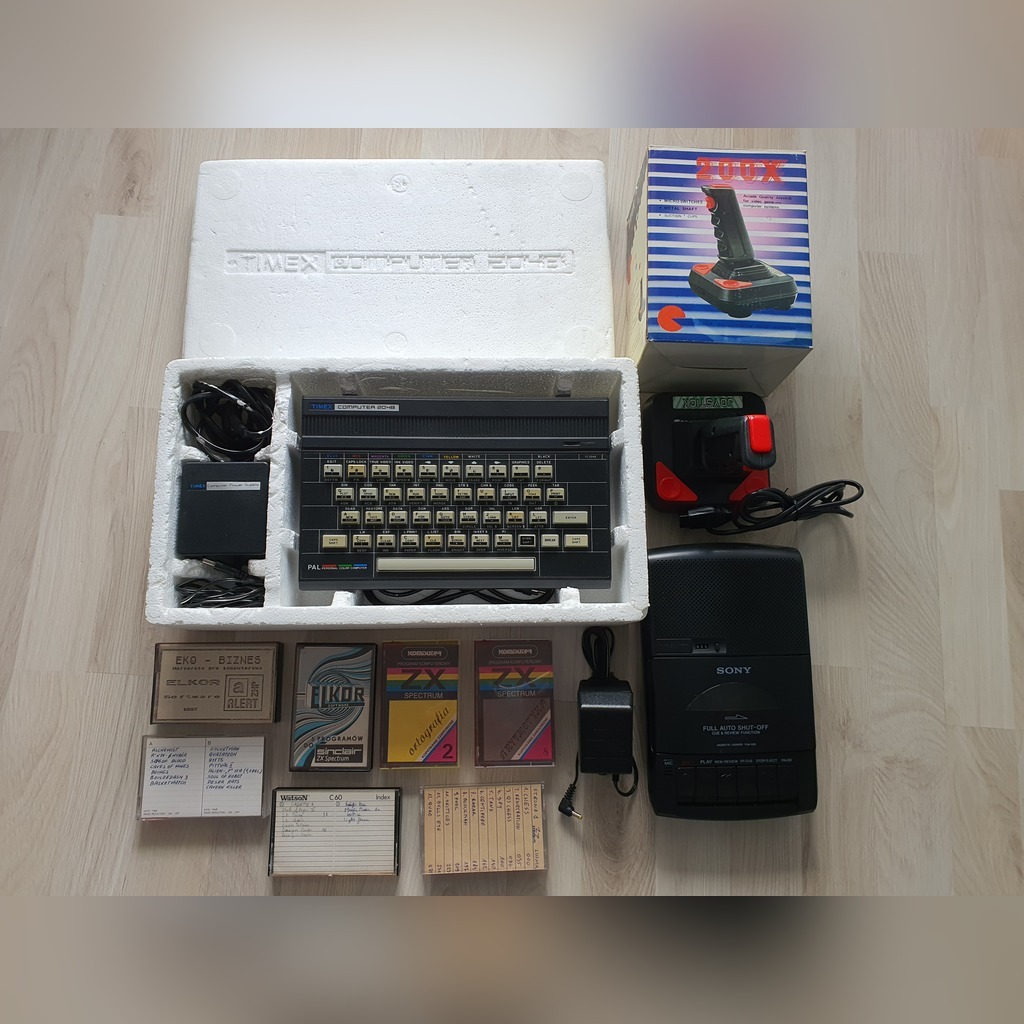 TIMEX 2048 (zx spectrum) - zestaw | Warszawa | Ogłoszenie na Allegro ...