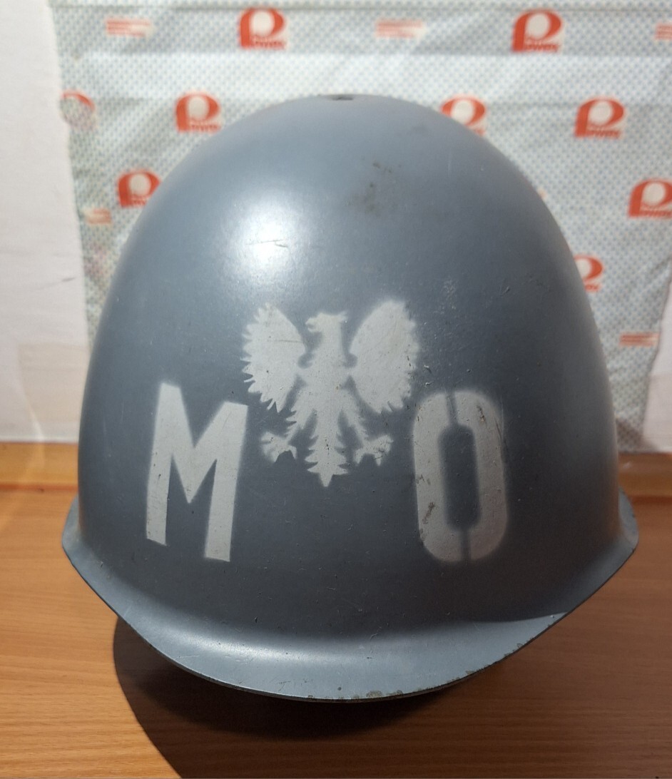 Oryginalny hełm MO Milicja Obywatelska PRL | Lublin | Kup teraz na ...