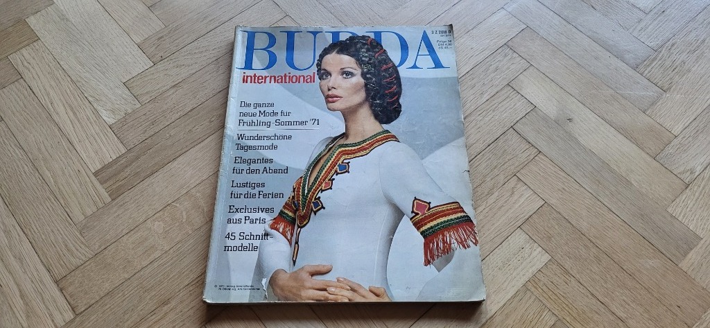 Burda international rocznik 1971 wiosna-lato | Suwałki | Kup teraz na ...