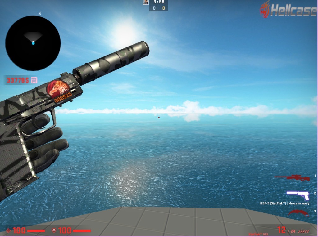 CSGO Usp-s dark water st mw (HOWL STICKER) | Szczecin | Kup teraz na ...