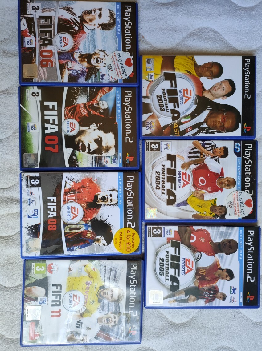 FIFA PS2 zestaw | Wrocław | Licytacja na Allegro Lokalnie
