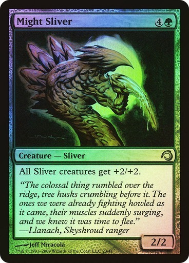 Might Sliver FOIL premium deck series: Slivers | Warszawa | Kup teraz ...