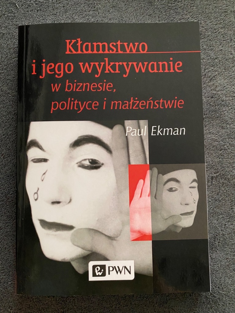 Paul Ekman kłamstwo i jego wykrywanie | Tarnowskie Góry | Kup teraz na ...